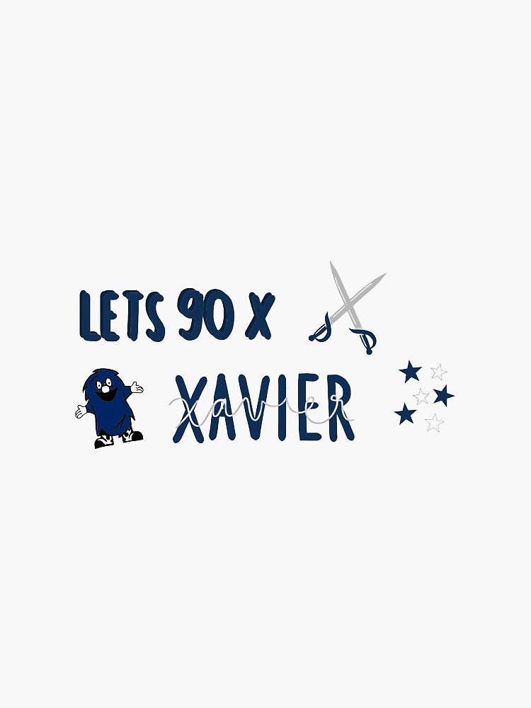 "Xavier University Sticker Pack" Sticker for Sale by Elizabeth D'Arpa ...