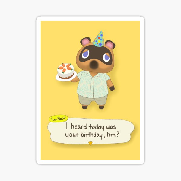 Nook Acnh Animal Crossing Tom Nook Switch Nintendo Gifts & Merchandise ...