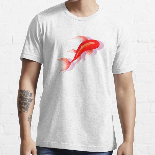 "red goldfish / koi fish " T-shirt by Emo-tionalWreck | Redbubble