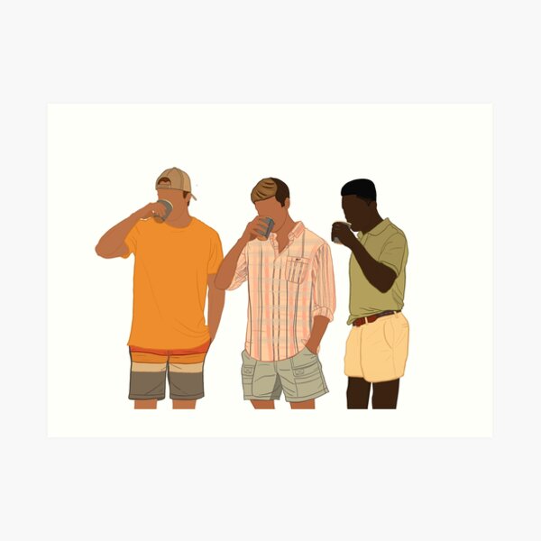 "Outer Banks Kook Squad" Art Print for Sale by sestockton | Redbubble