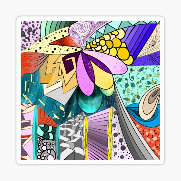 "TPM - thoughts per minute" Sticker by AngelaIris | Redbubble