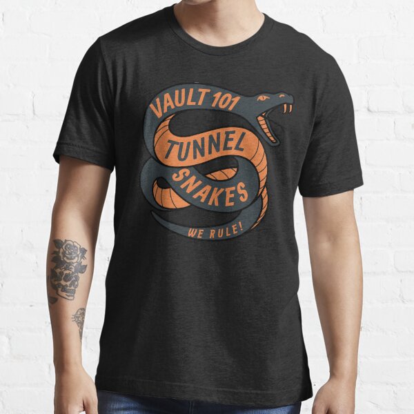 "Vault 101 Tunnel Snakes" T-shirt by NoizeandLight | Redbubble