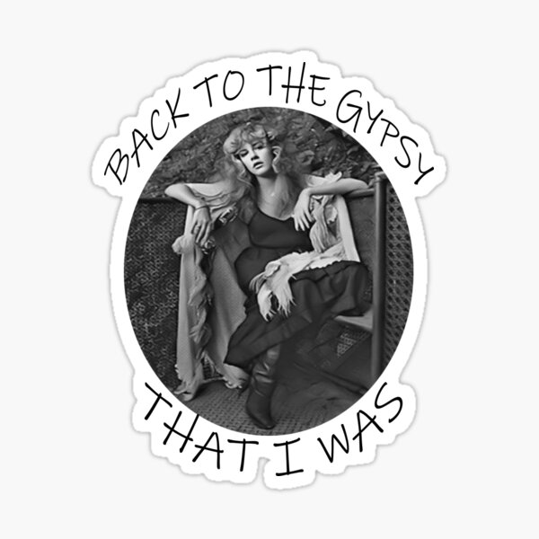Stevie Nicks Gypsy T Shirts Sticker For Sale By Jsherrill1022 Redbubble