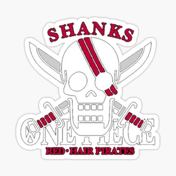 "Shanks" Sticker by Mattfly86 | Redbubble