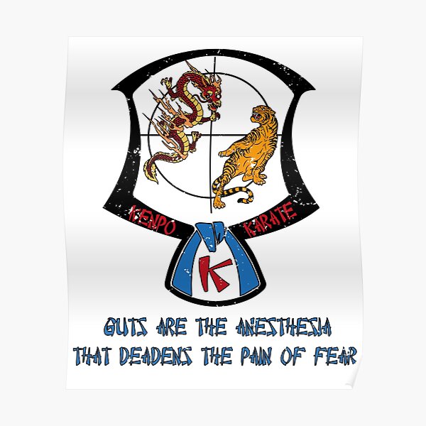 "Kenpo Karate Blue Belt Saying" Poster by MasterKlaw | Redbubble