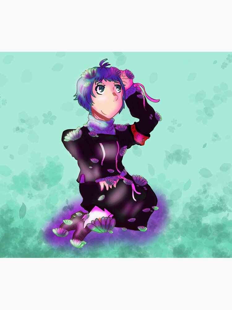"Persona 3 flower Fuuka Yamagishi" Sticker for Sale by CharaSquad12 ...