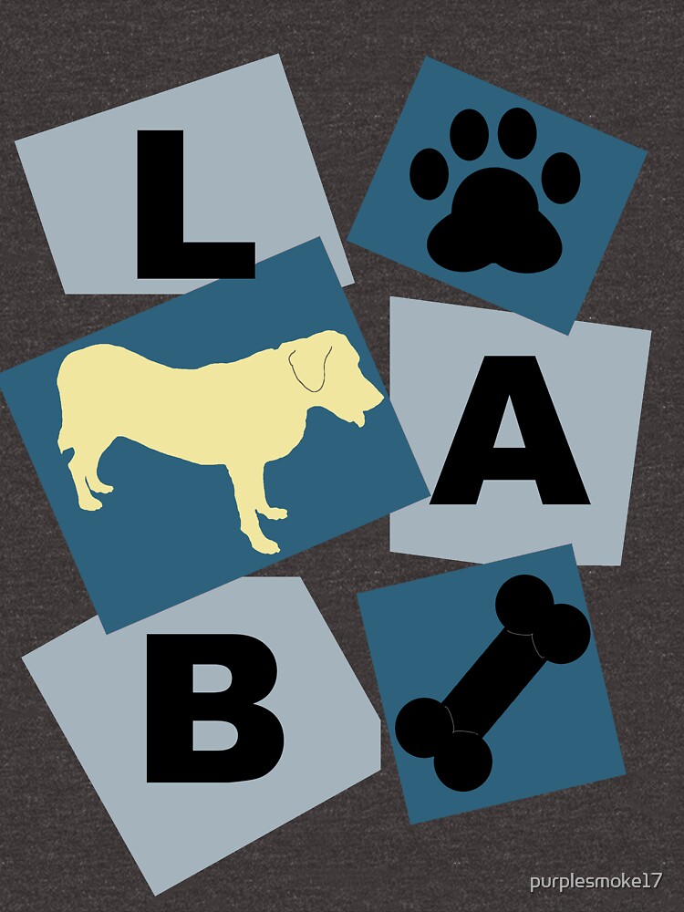 "Yellow Labrador" T-shirt for Sale by purplesmoke17 | Redbubble | lab t ...