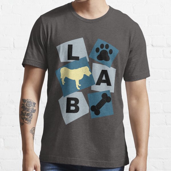"Yellow Labrador" T-shirt for Sale by purplesmoke17 | Redbubble | lab t ...