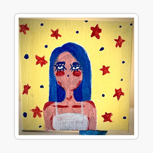 "stargirl" Sticker for Sale by vegansdottir | Redbubble