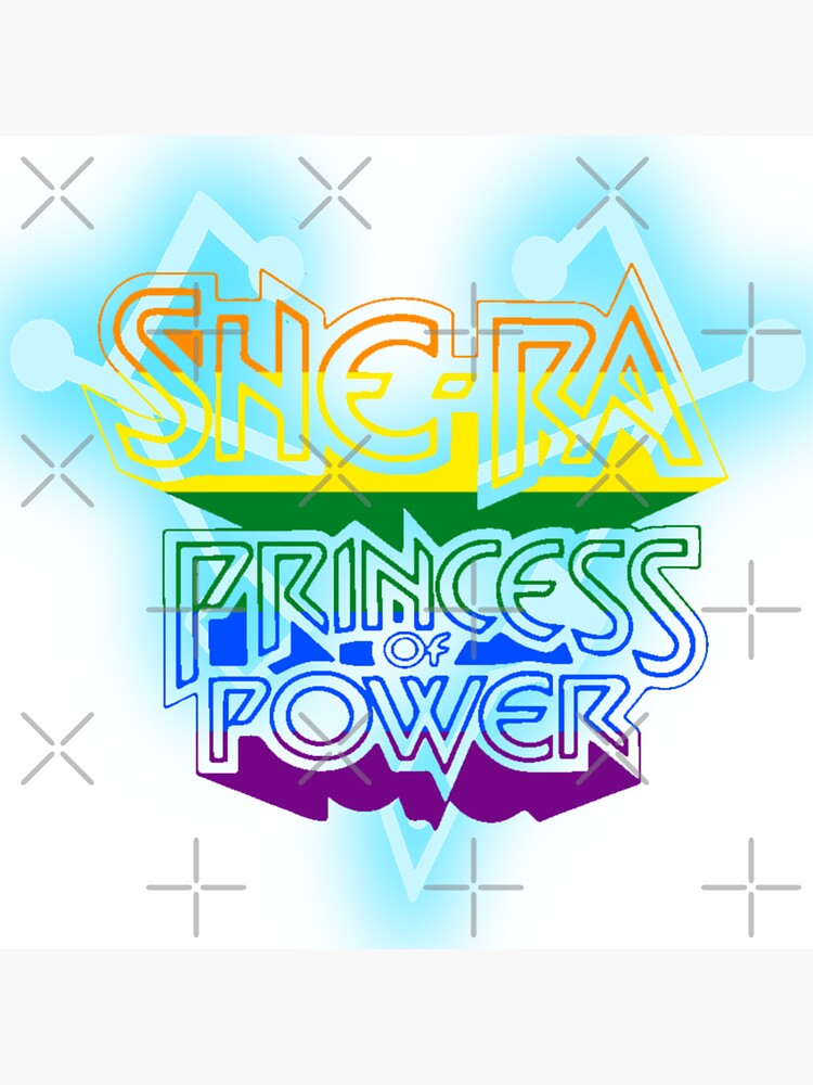 "She-Ra: Princess of Power Sticker" Sticker by MilktheMothman | Redbubble