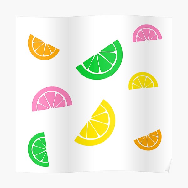 "citrus brights sticker super pack" Poster for Sale by bhm-designs ...