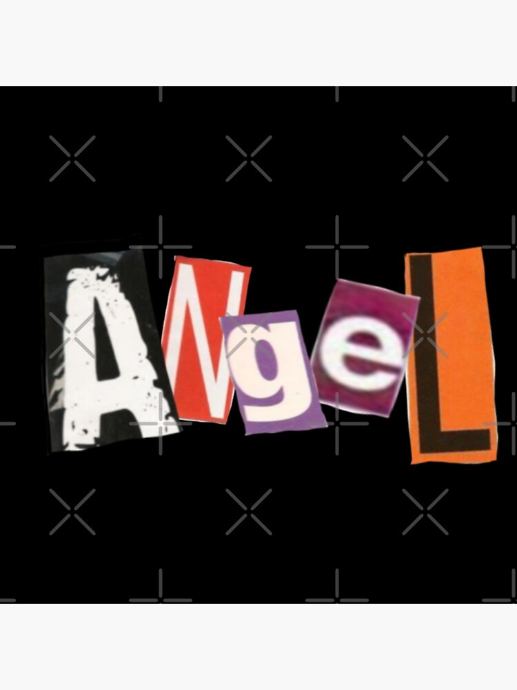 "ANGEL // Y2K // MAGAZINE CUTOUTS" Throw Pillow for Sale by ...