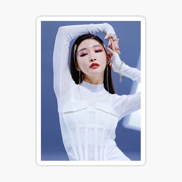 "Chungha" Sticker for Sale by leahcatebowman | Redbubble