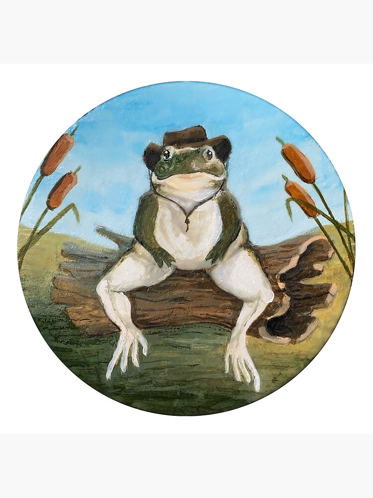 "Wallace the Frog" Poster by humairaarts | Redbubble