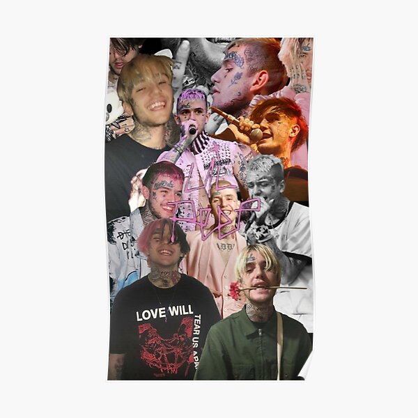 "Lil Peep Collage Phone Case" Poster for Sale by aliciahyde | Redbubble