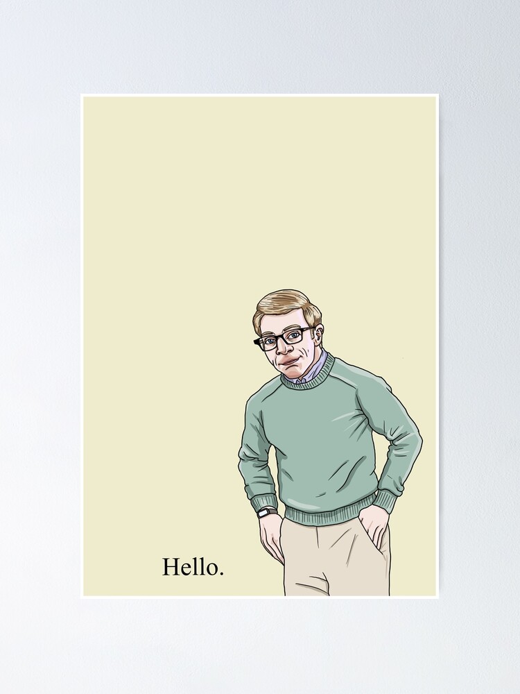 "Hello. My name is Joe Pera" Poster for Sale by ryanbudgie | Redbubble