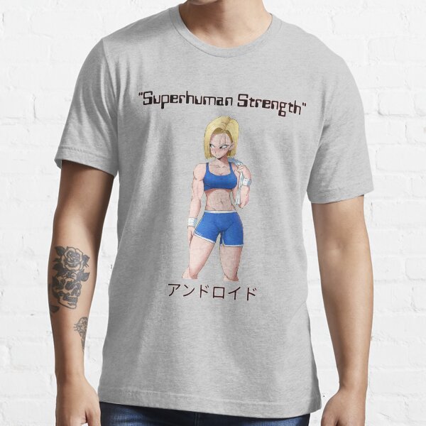 "Android 18" T-shirt for Sale by mreyna2687 | Redbubble | anime t ...