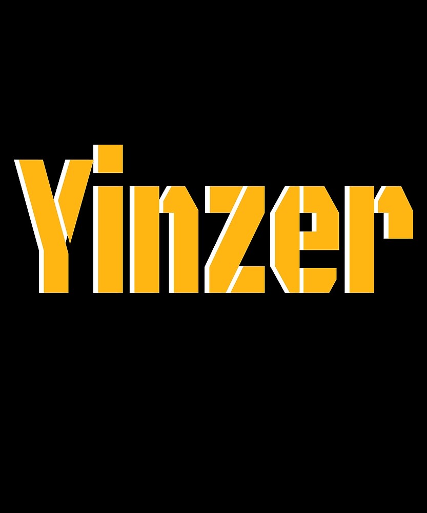 "Pittsburgh Yinzer Bold Font Shirts Stickers Gifts" by rbaaronmattie ...