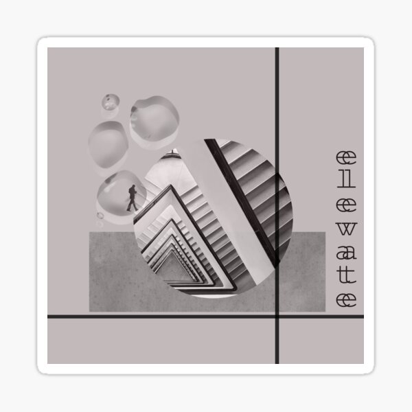 "Elevate " Sticker by ThomasTom13 | Redbubble