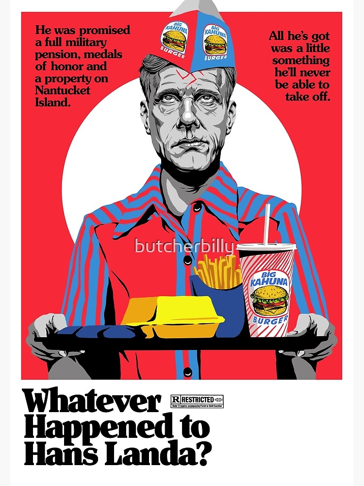 "Whatever Happened" Poster for Sale by butcherbilly | Redbubble