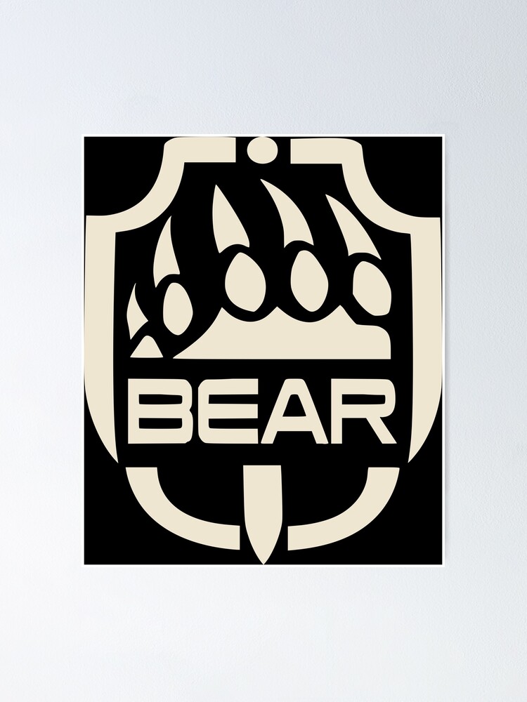 "Bear logo Tarkov" Poster for Sale by bumblethebee | Redbubble