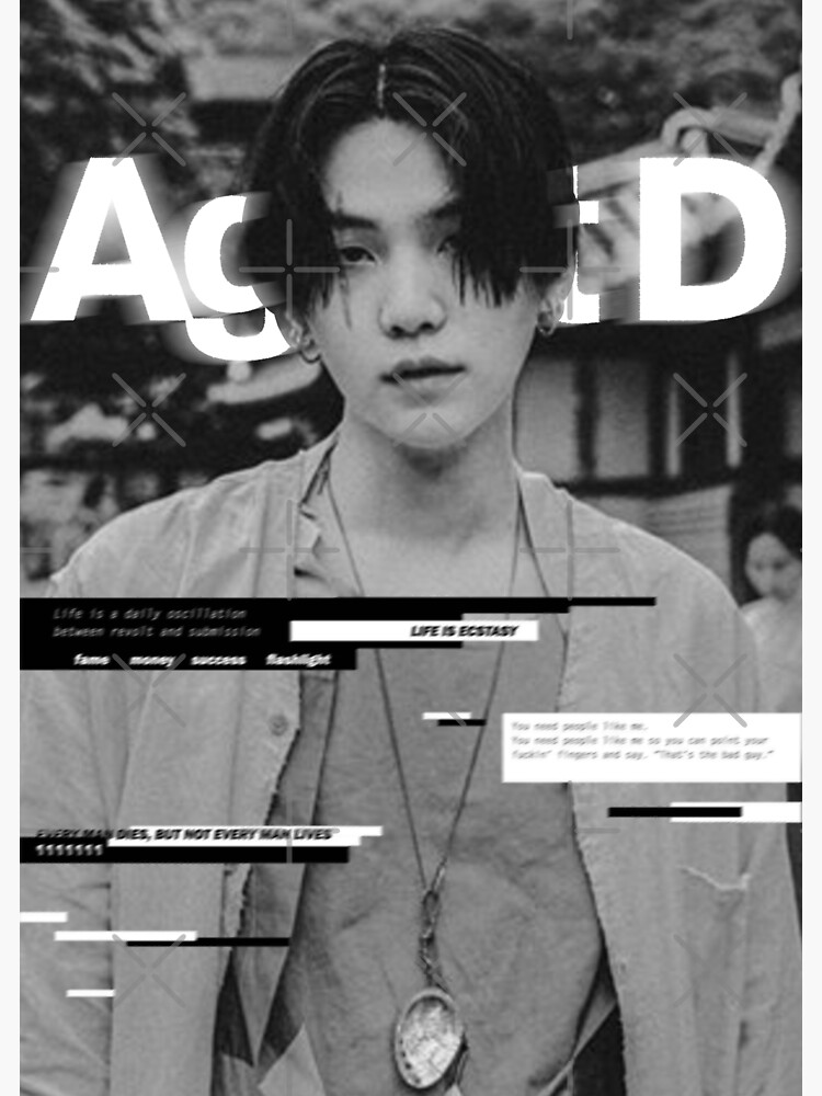 "Agust D" Sticker for Sale by khushimali | Redbubble