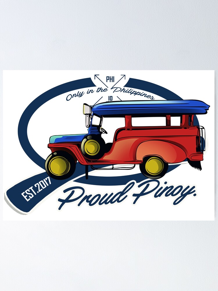 "Pinoy Jeepney " Poster by studiojuanph | Redbubble