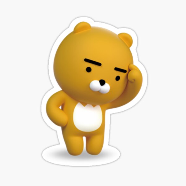 "Ryan thinking !" Sticker by sachpatch1 | Redbubble