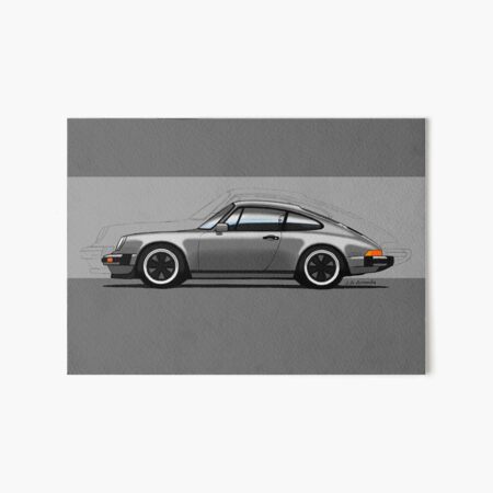 "My drawing of the iconic German sports car (for dark backgrounds)" Art ...