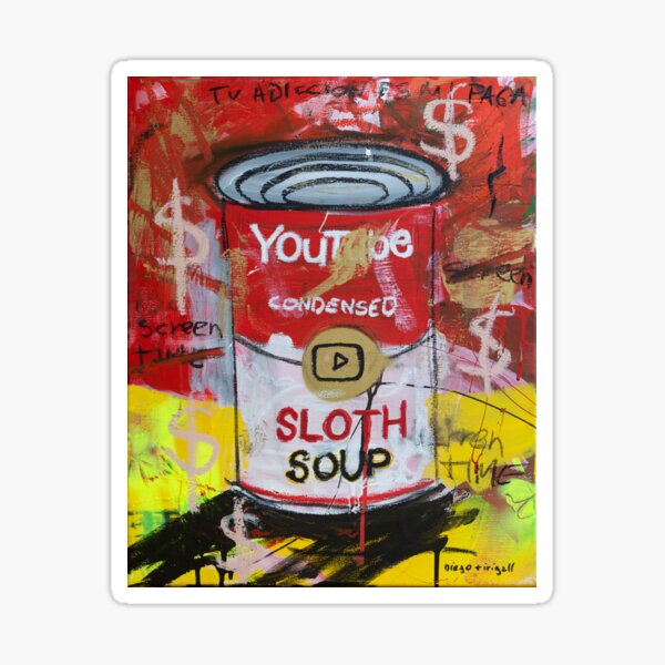 "Sloth Soup Preserves" Sticker for Sale by maximiliansan | Redbubble