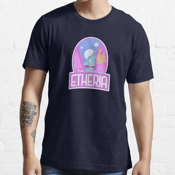 ""Visit Etheria" She-Ra Logo" Essential T-Shirt for Sale by Ebuka Amadi ...