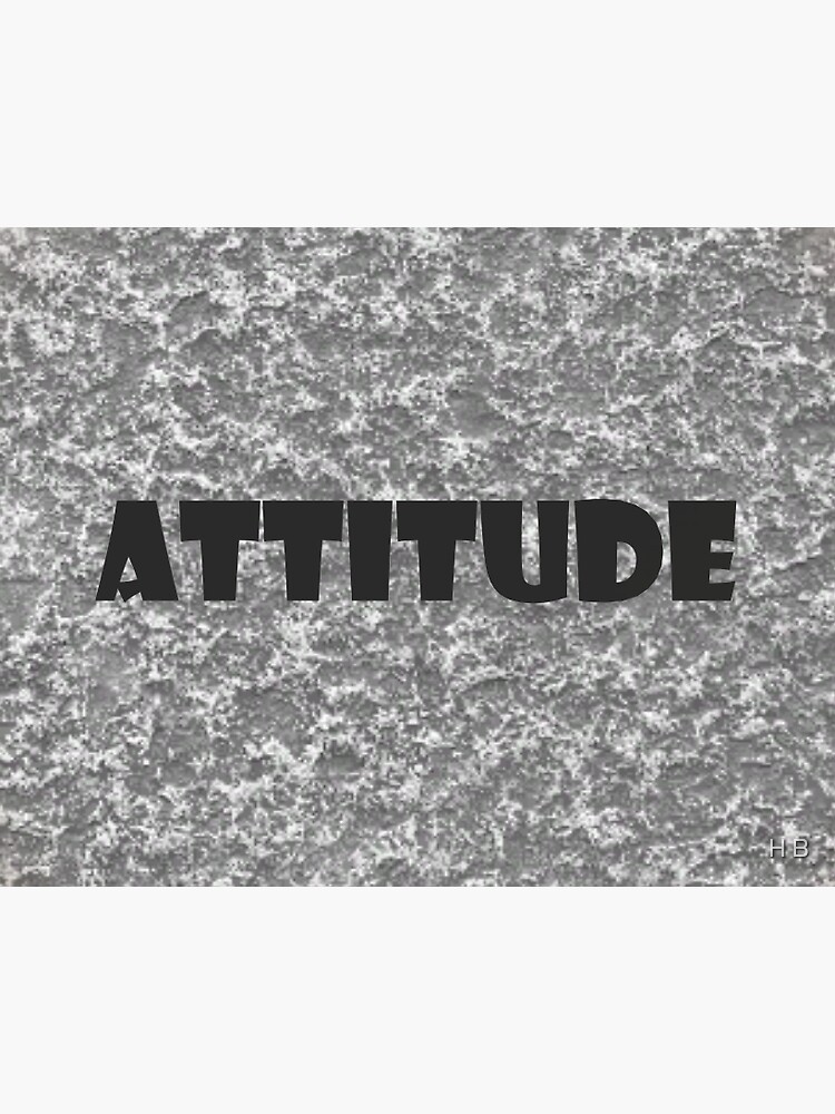 "Attitude Graphic Digital Design" Sticker for Sale by HumaBahalim ...