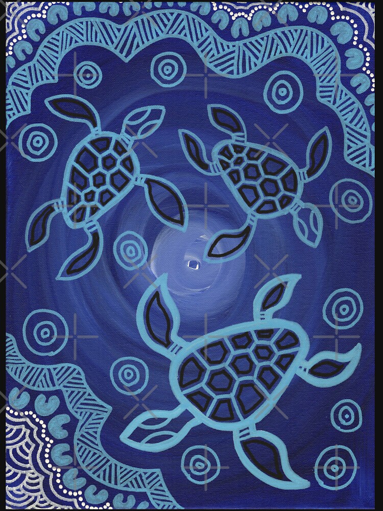 Authentic Aboriginal Art - Sea Turtles sold by ShakePlacement company ...