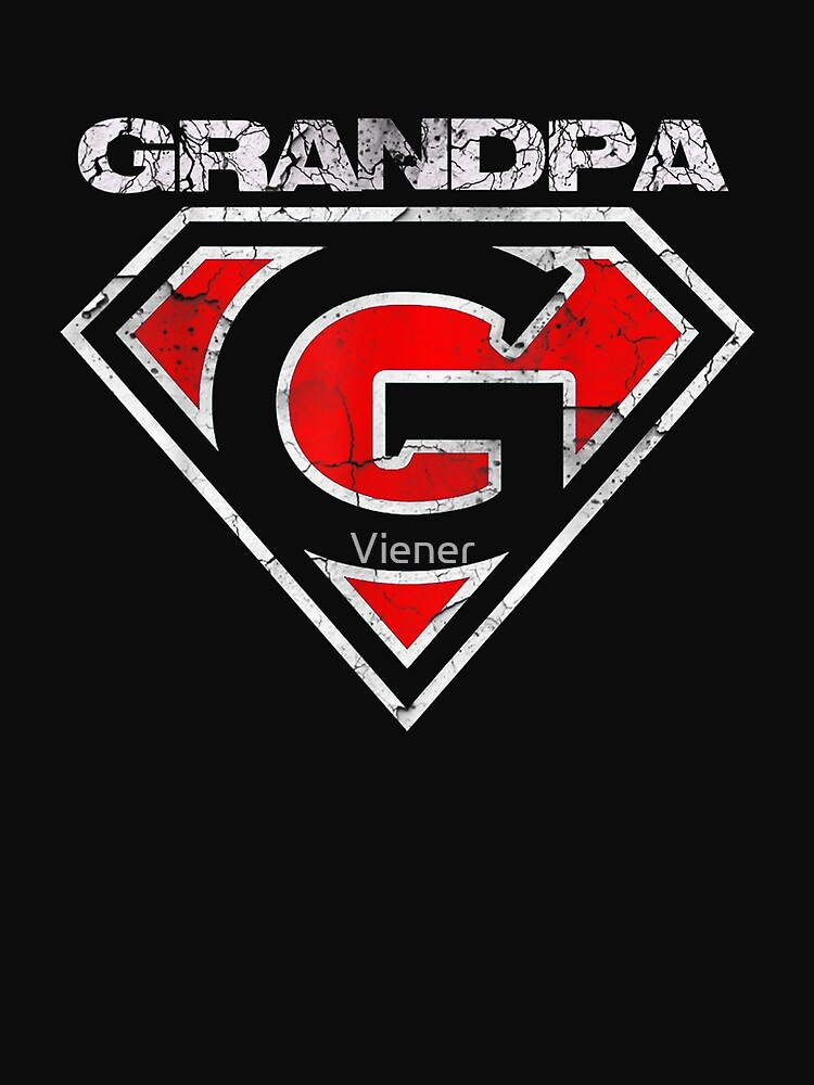 Póster «Grandpa Super Hero Mejor regalo del día del padre para el ...