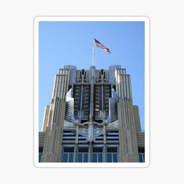 "Niagara Mohawk Building" Sticker for Sale by dct66 | Redbubble
