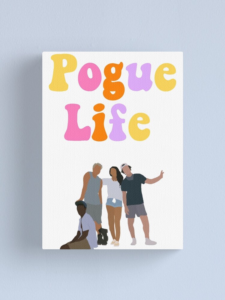 "Pogue Life - Aesthetic Outer Banks Collage" Canvas Print by auror ...