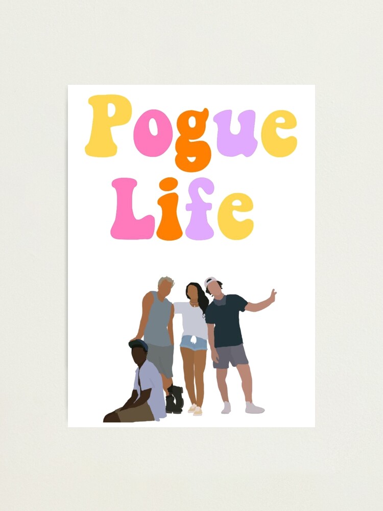 "Pogue Life - Aesthetic Outer Banks Collage" Photographic Print for ...