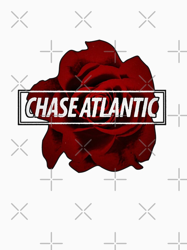 "Chase Atlantic Rose Logo White" T-shirt for Sale by xSMxSerena ...