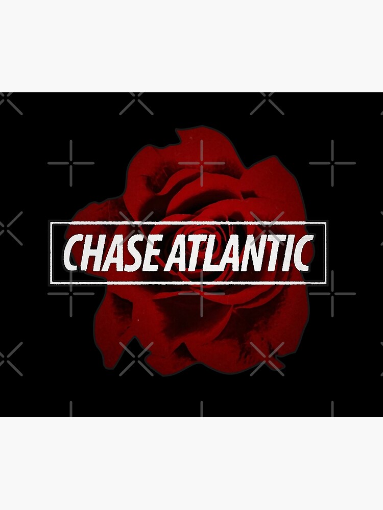 "Chase Atlantic Rose Logo Black" Poster by xSMxSerena | Redbubble