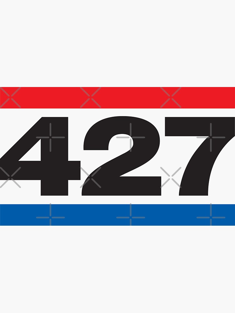 "Vintage 427 Cobra emblem" Sticker for Sale by retropetrol | Redbubble