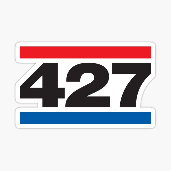 "Vintage 427 Cobra emblem" Sticker for Sale by retropetrol | Redbubble