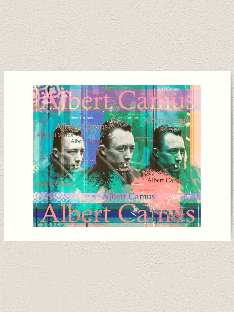 "Elegant Albert Camus Portrait, French Writer, Nobel Prize in ...