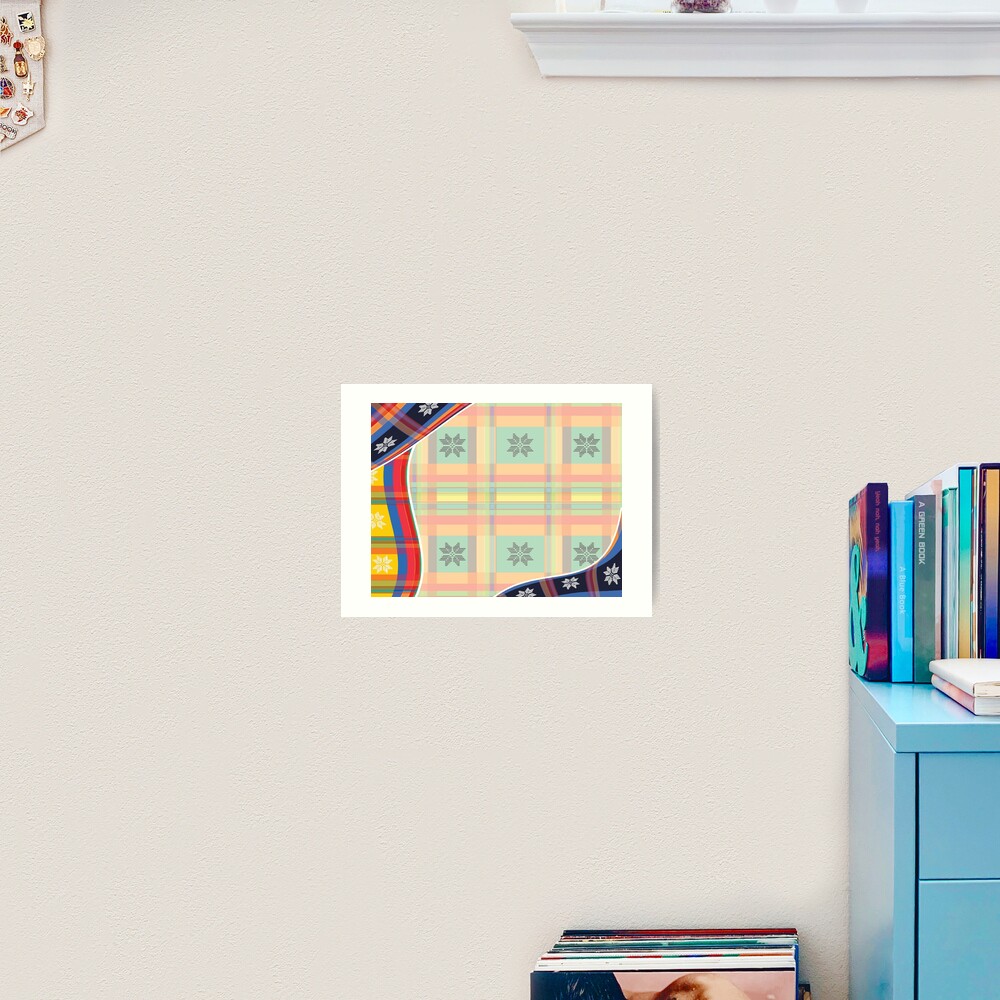 "Amazing Cloth Pattern - Philippine Native Patadyong 2" Canvas Print ...