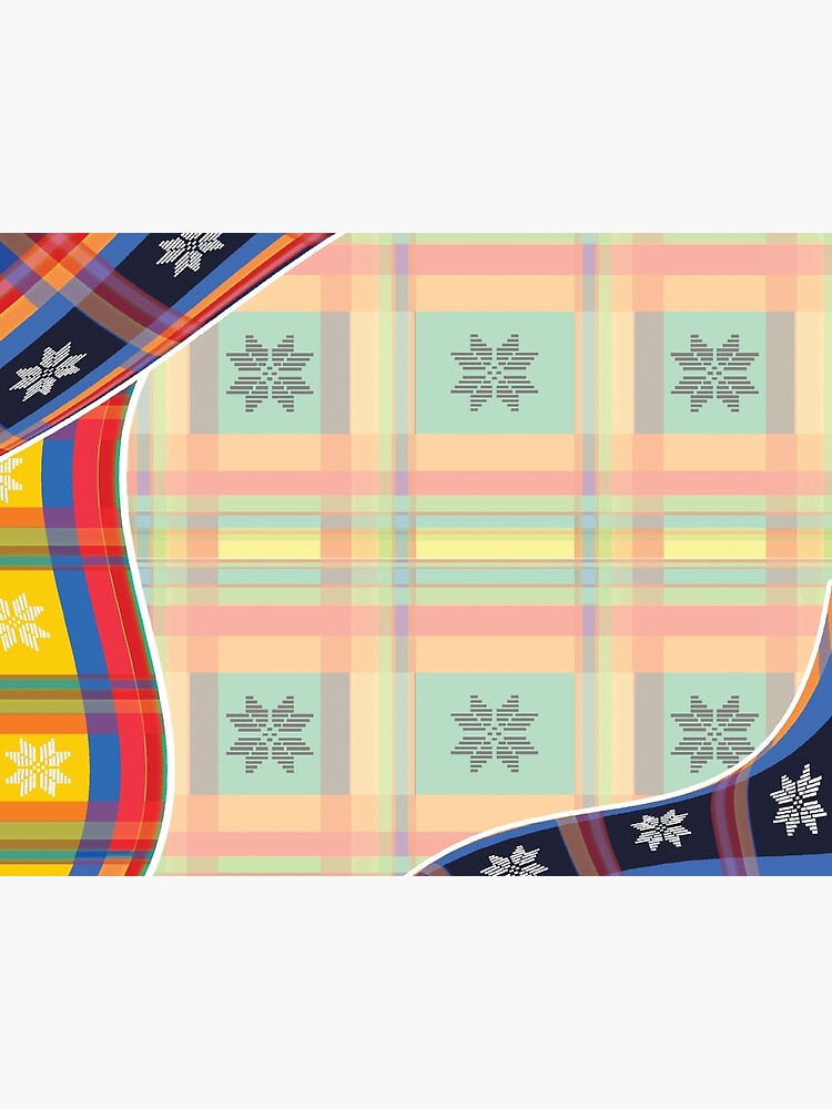 "Amazing Cloth Pattern - Philippine Native Patadyong 2" Poster for Sale ...