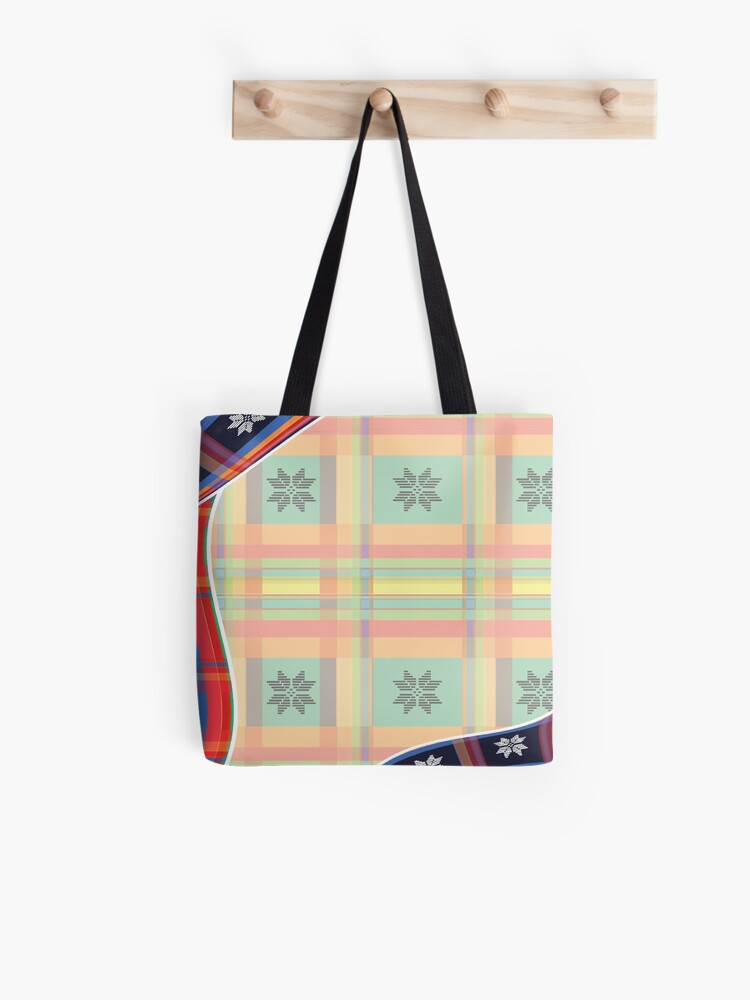 "Amazing Cloth Pattern - Philippine Native Patadyong 2" Tote Bag for ...