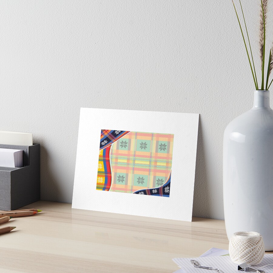 "Amazing Cloth Pattern - Philippine Native Patadyong 2" Canvas Print ...