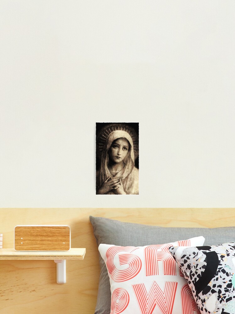 Vintage Virgin Mary Painting Vintage Virgin Mary Painting