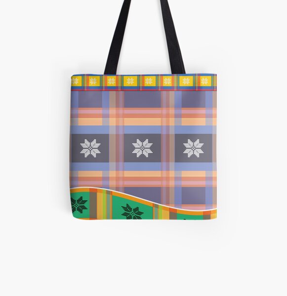 "Unique Cloth Pattern - Philippine Native Patadyong 3" Tote Bag for ...