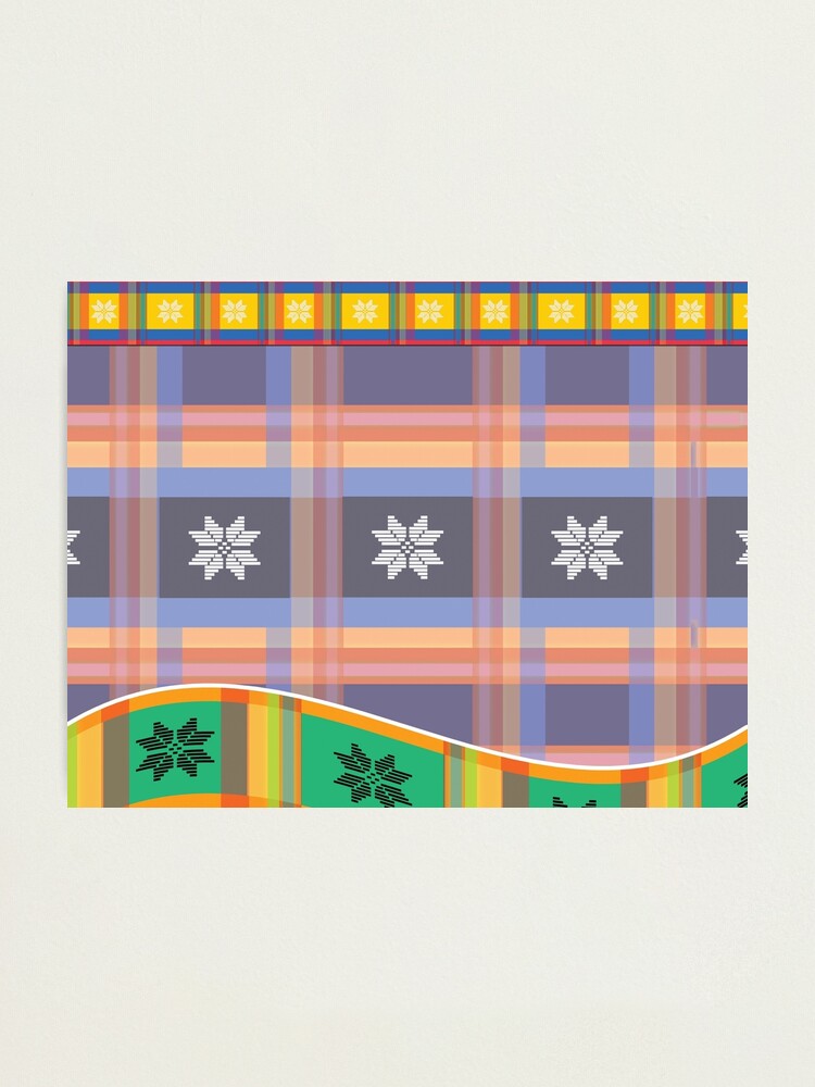 "Unique Cloth Pattern - Philippine Native Patadyong 3" Photographic ...