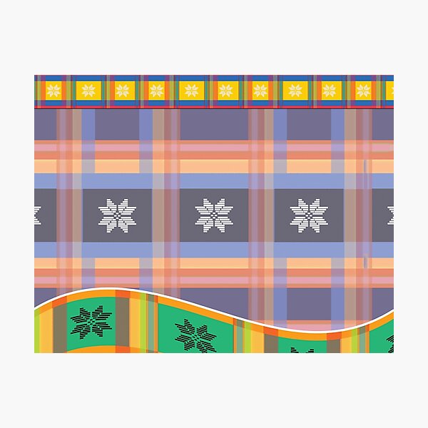 "Unique Cloth Pattern - Philippine Native Patadyong 3" Photographic ...